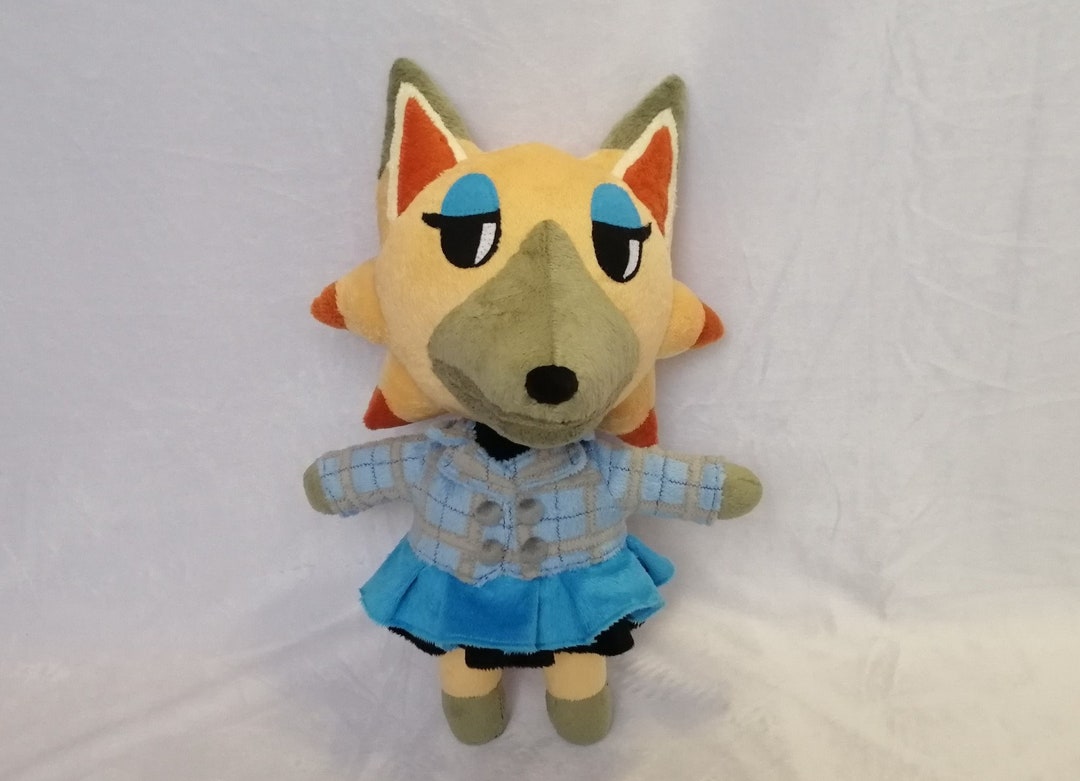 Vivian the Wolf From Animal Crossing 15,7” (40 Cm) Plush Toy New Leaf ...