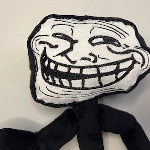 Trollface 15,7” (40 Cm) Plush Toy Troll Face Meme Internet Trolls and ...