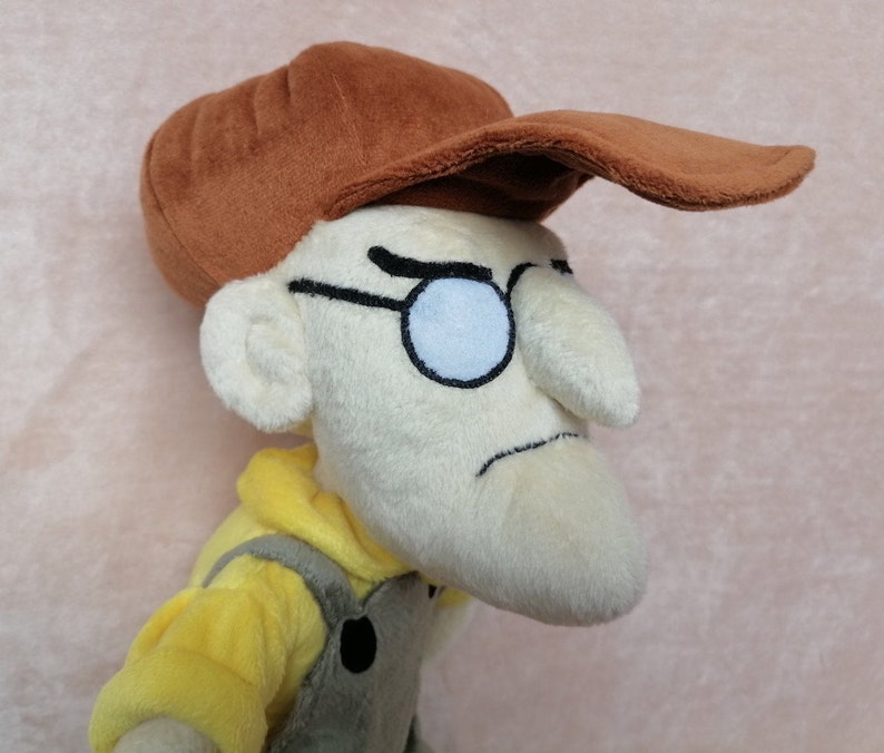 Eustace Bagge of the Series Courage the Cowardly Dog Plush - Etsy