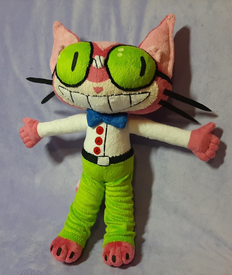 Professor Genki Saint's Row 15,7” (40 Cm) Premium Plush Toy Genkibowl ...