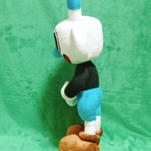 Mugman From Cuphead 15,7” (40 Cm) Plush Toy - Etsy