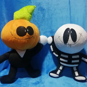 Skid & Pump Wonder From It’s Spooky Month 11.8” (30 Cm) Plush Toy - Etsy