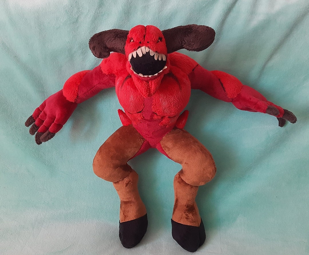 Baron of Hell Doom Monster 17,7” (45 Cm) Premium Plush Toy - Etsy