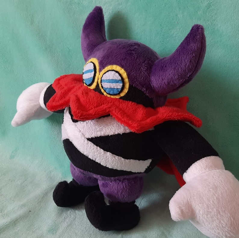 Lord Crump X-naut Black of Mario 98 25 Cm Plush Toy Chief - Etsy