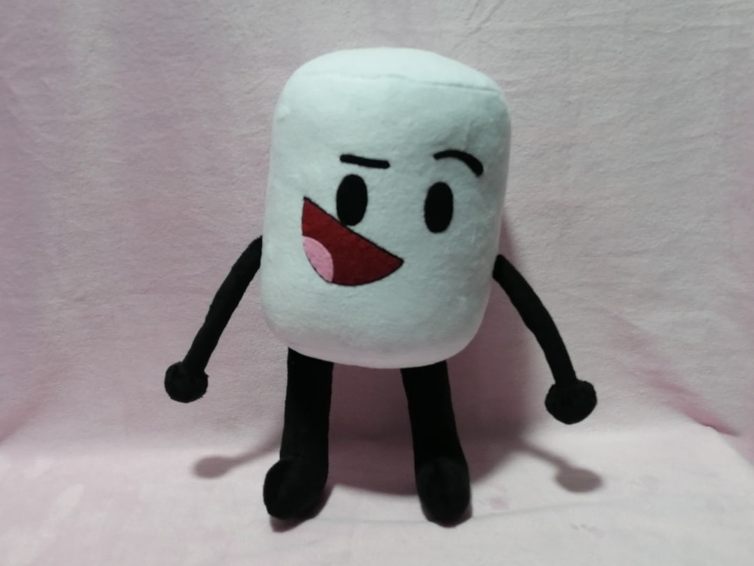 Marshmallow From Inanimate Insanity 11,8” (30 Cm) Plush Toy the Sweet ...