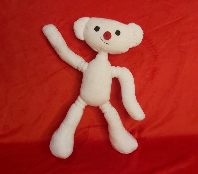 Bear Red Nose From the BEAR Alpha Beta BEAR * 15,7” (40 Cm) Plush Toy ...