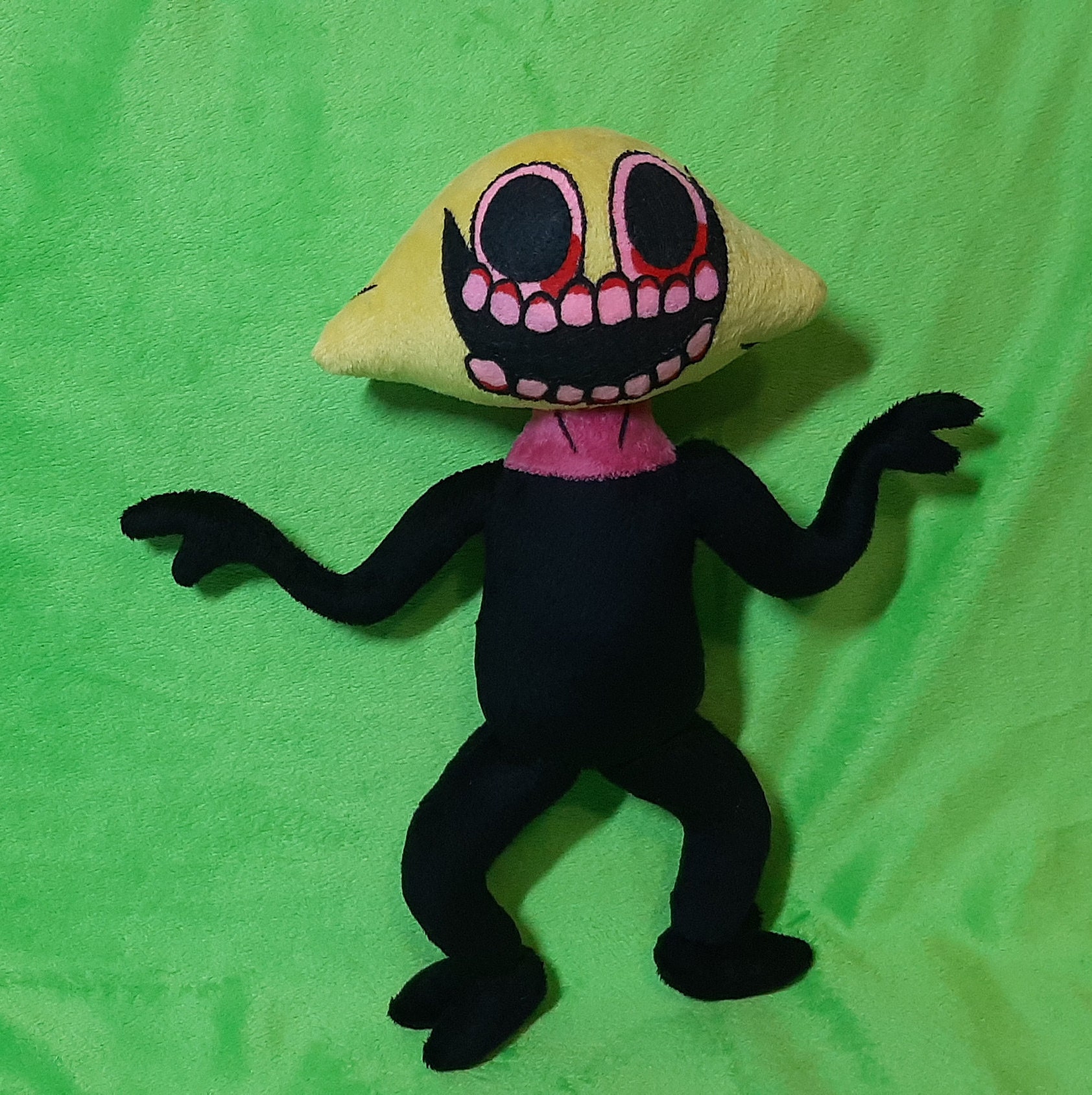 Lemon Demon Monster Friday Night Funkin FNF 137 35 cm | Etsy