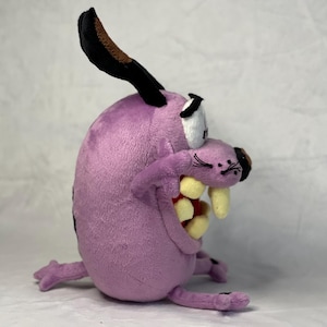 Plush Inspired by the Cartoon Character Courage the Cowardly Dog 11,8 ...