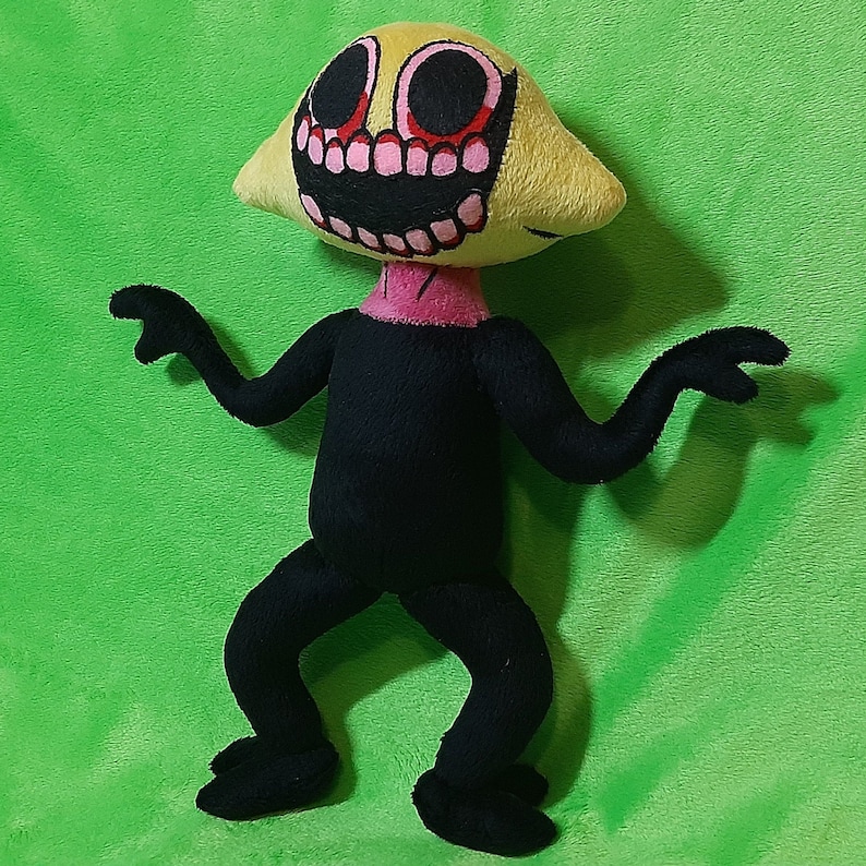 Lemon Demon Monster Friday Night Funkin FNF 13,7″ (35 Cm) Plush Toy - Etsy