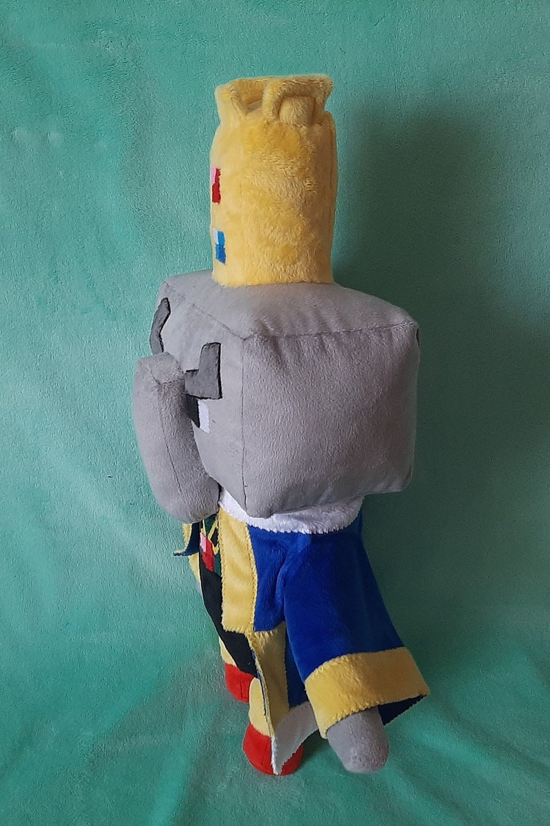 Arch-illager Minecraft 15,7" (40 Cm) Plush Toy Arch Illager Archie - Etsy