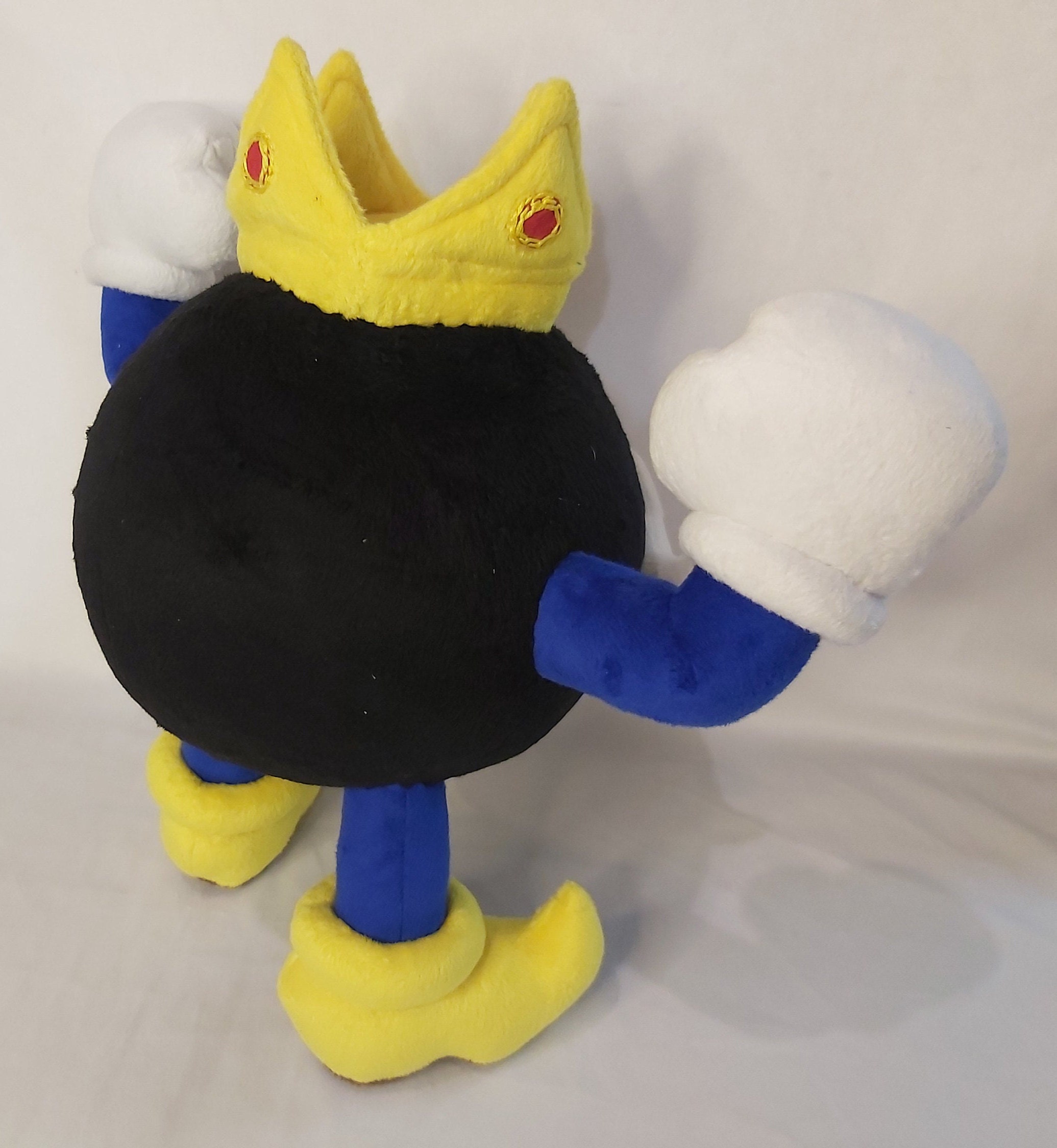 King Bob-omb 13,8” (35 Cm) Plush Toy Big Bob-omb Boss Rey Bob-omba Rei ...
