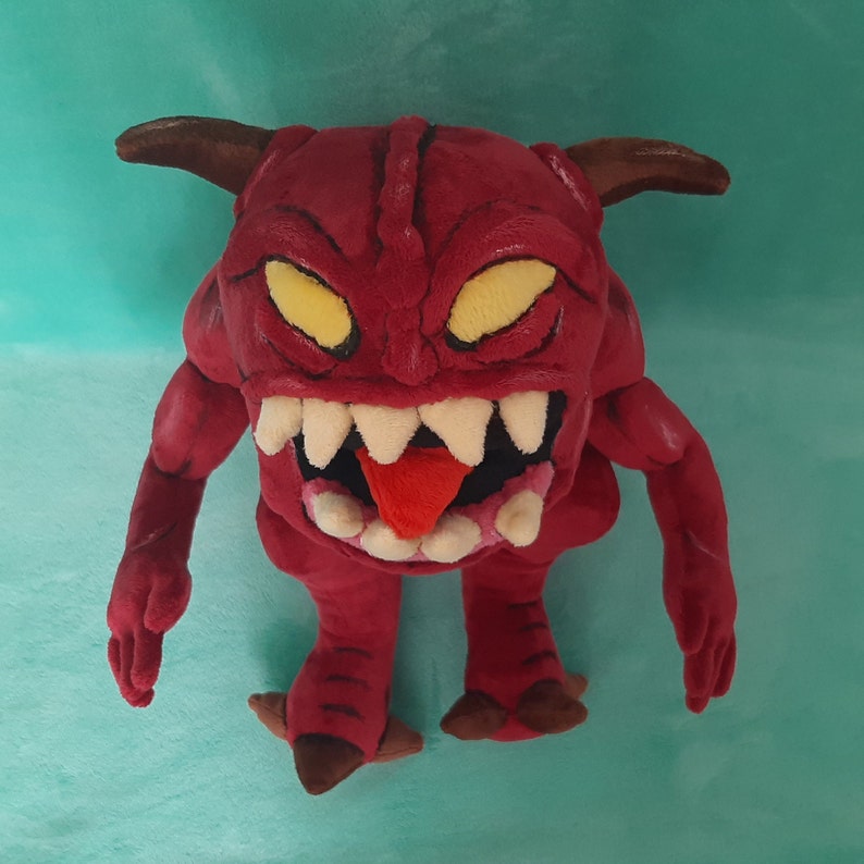 Pinky Demon Doom Monster 157 40 Cm Premium Plush Toy - Etsy