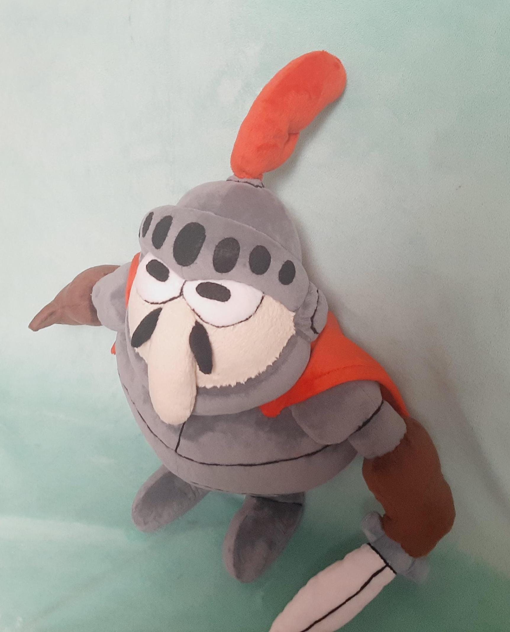 Knight Peppino Spaghetti From Pizza Tower 15,7” (40 Cm) Plush Toy ...