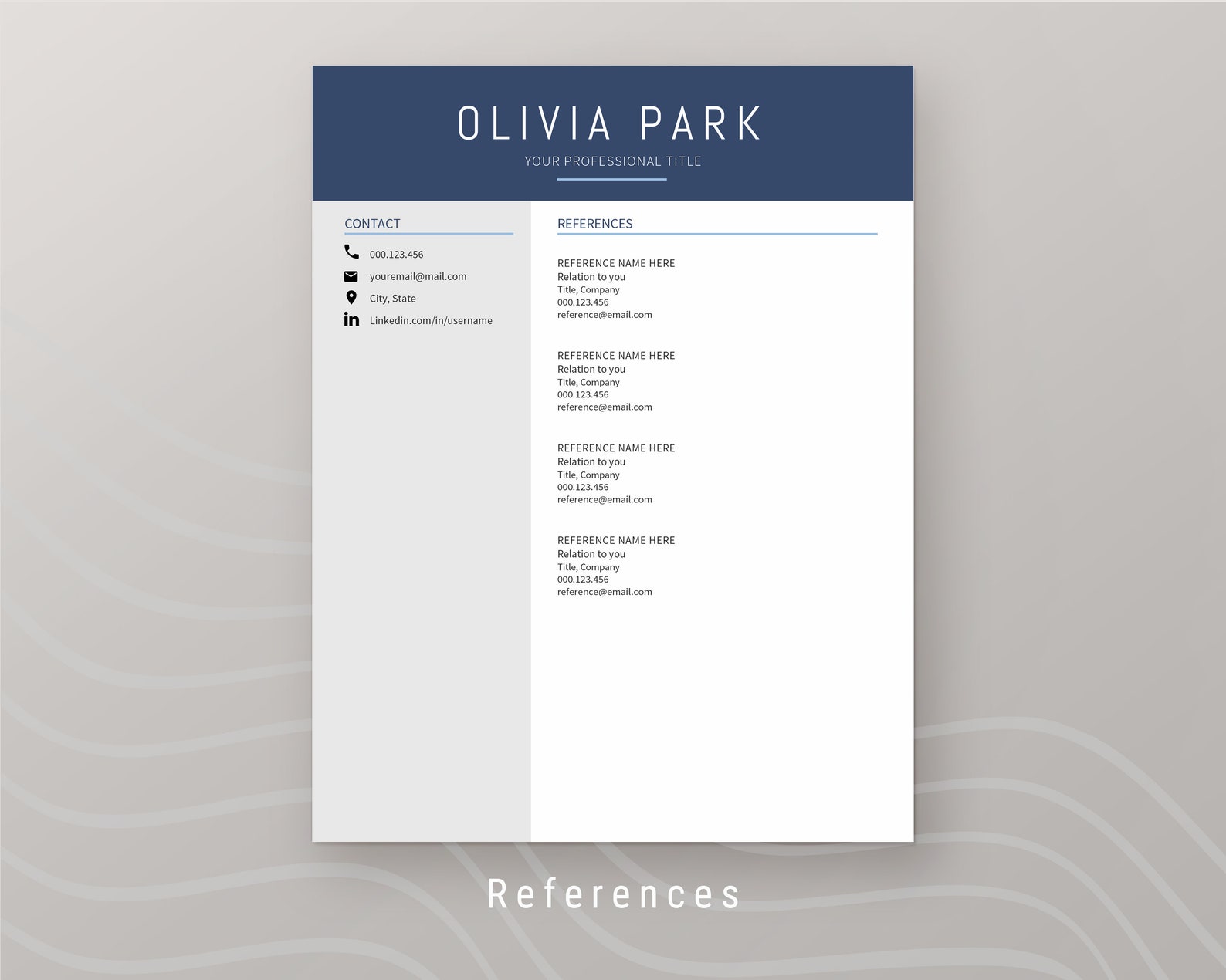 Executive Assistant Resume Template | Professional and Modern CV ...