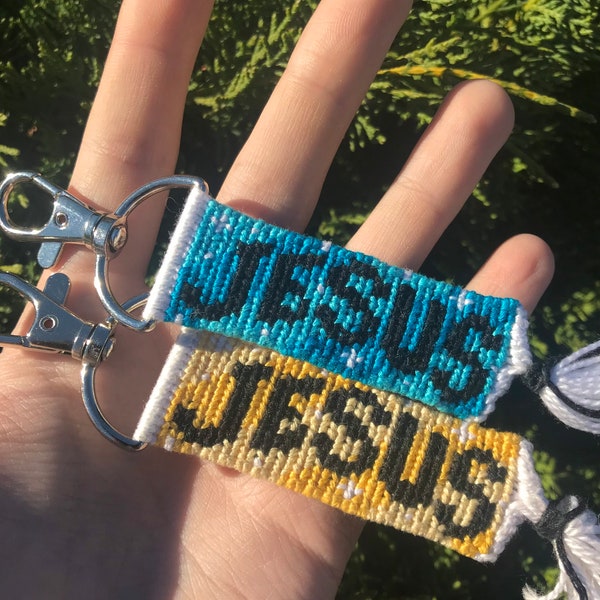 Jesus Keychain - Etsy