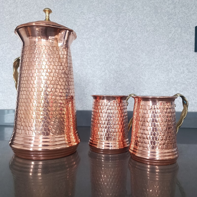 Copper Pitcher - Etsy