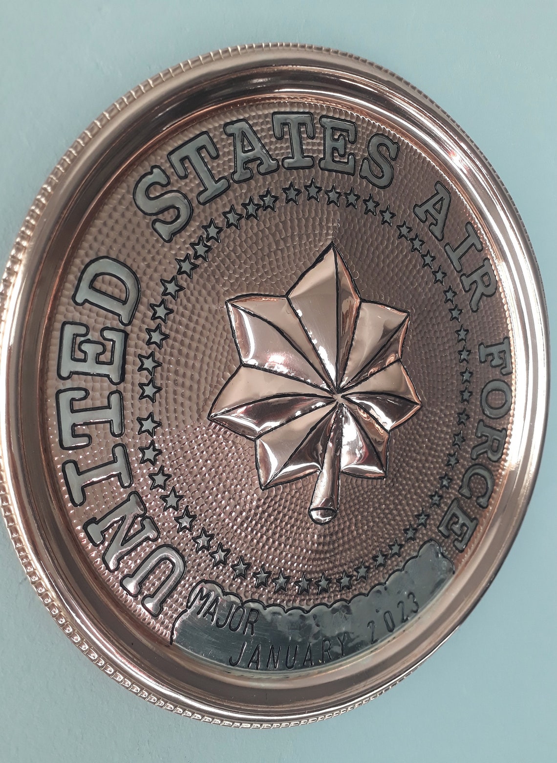 Personalized US Army Officer Plaque Colonel Promotion - Etsy