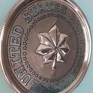 Personalized US Army Officer Plaque Colonel Promotion - Etsy