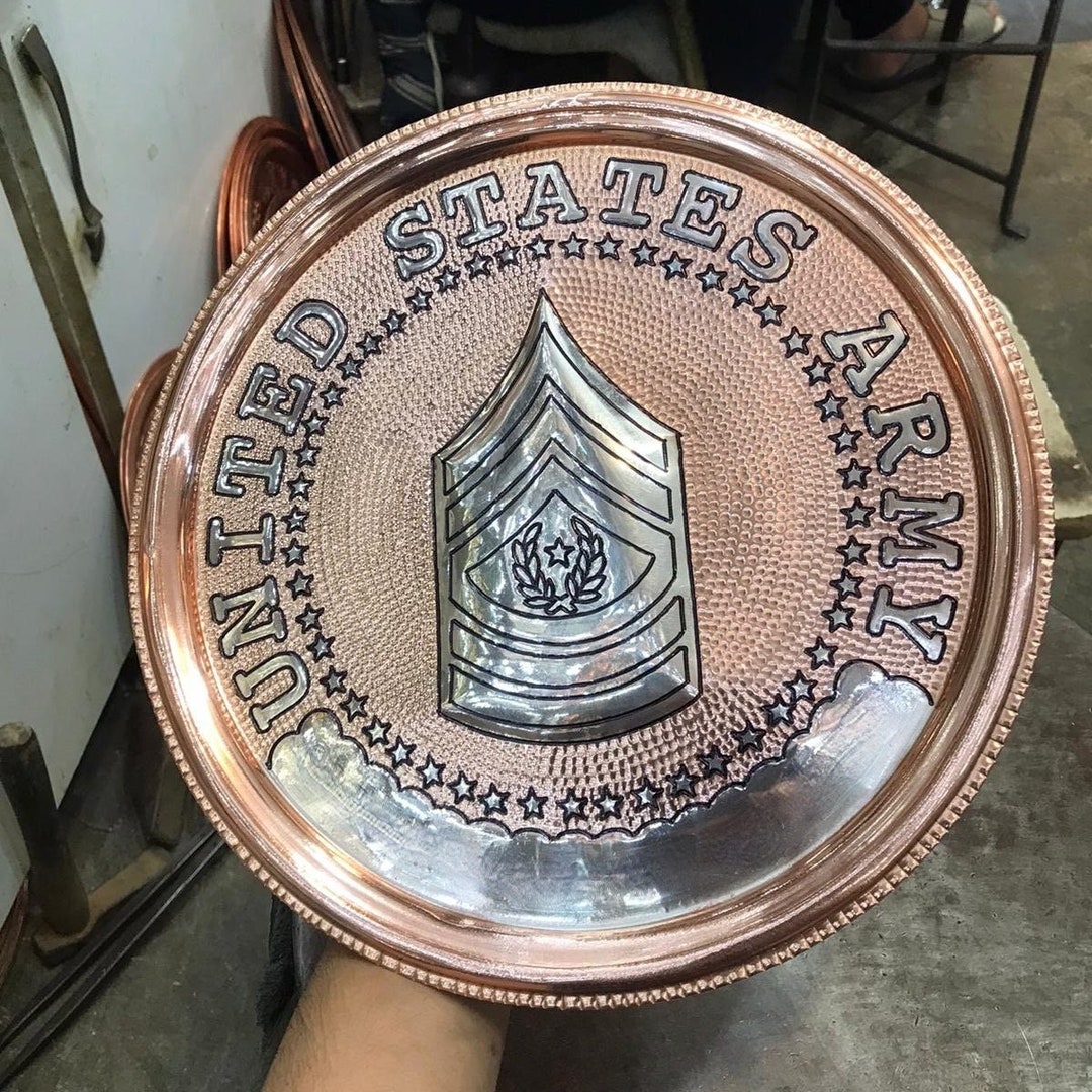 Personalized Sergeant Major Promotion Plaque, US Army Sergeant Series ...