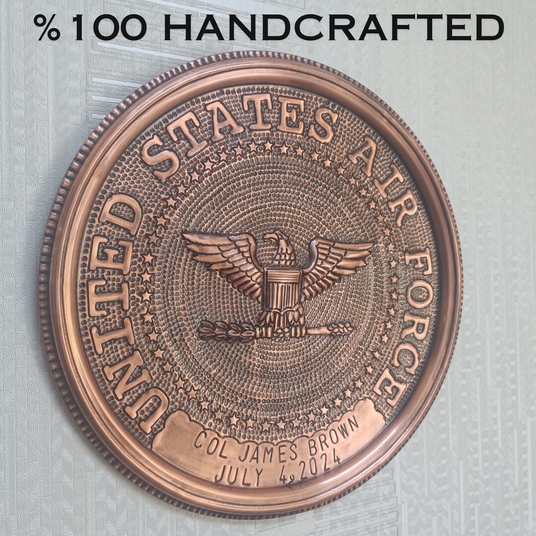 Colonel Promotion Plaque, US Military Officer Series Plaque, Military ...