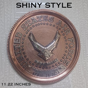 Personalized US Air Force Plaque Sign - Military Metal Sign for ...