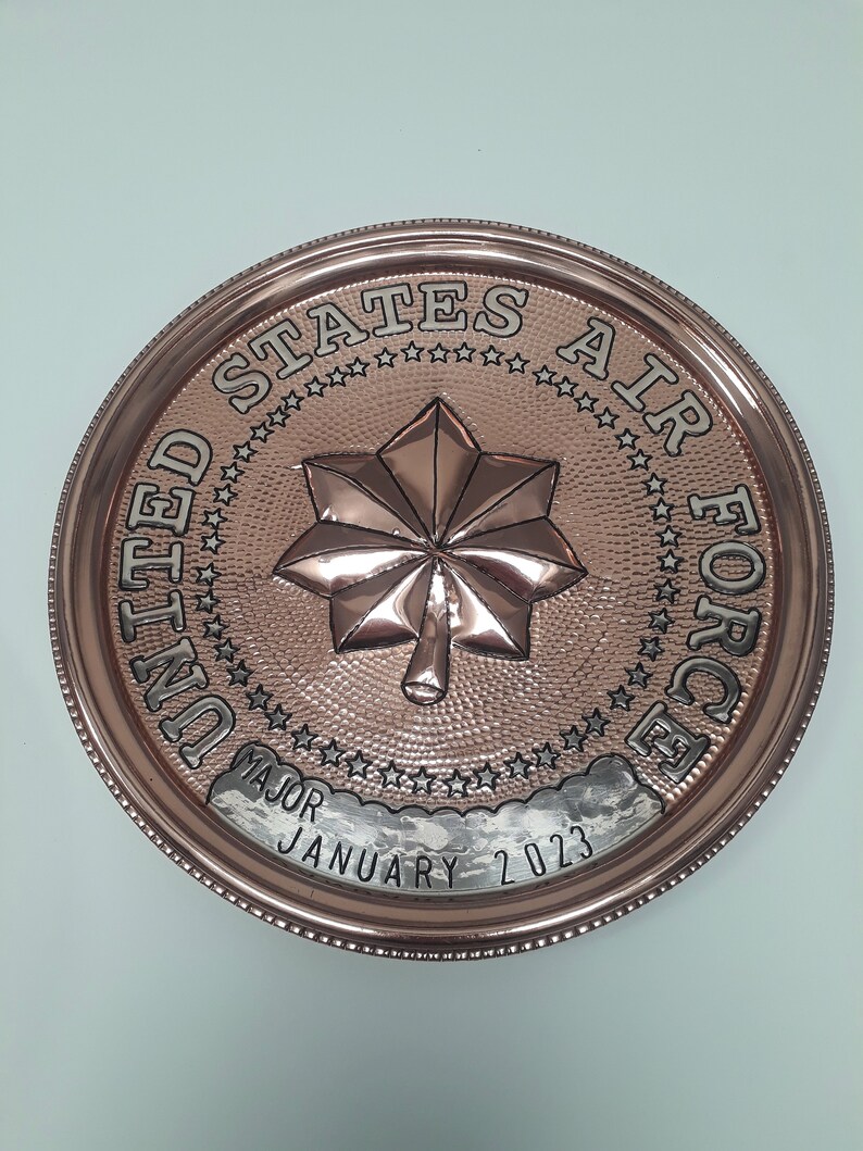 Personalized US Army Officer Plaque Colonel Promotion - Etsy