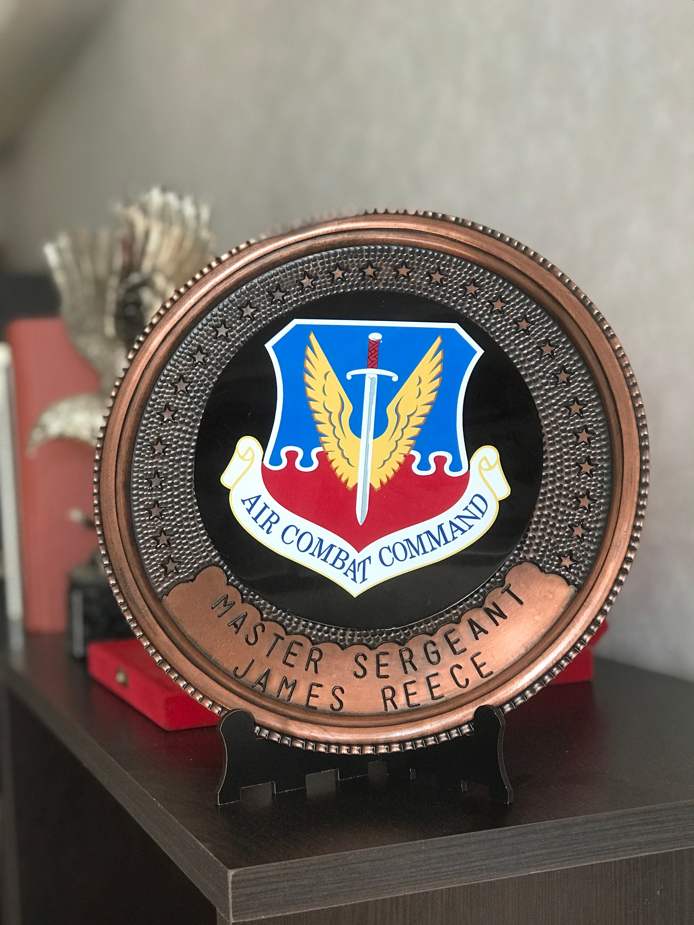 US Military Patches Plaque Sergeant Major Promotion and - Etsy