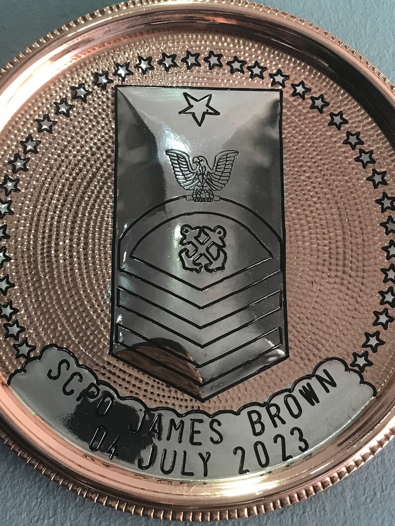 Small USMC Sergeant Series Military Plaque Sergeant Major - Etsy