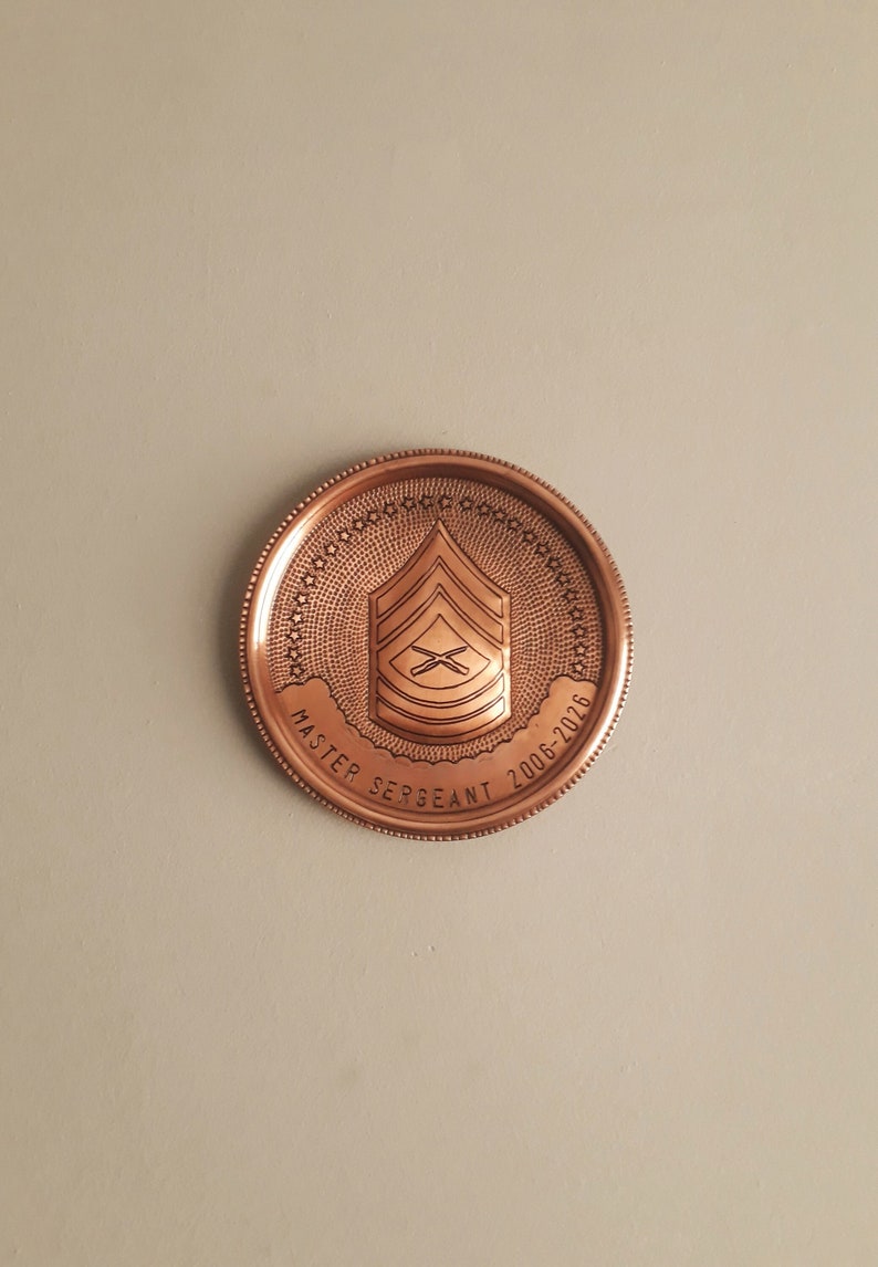 Small USMC Sergeant Series Military Plaque Sergeant Major - Etsy