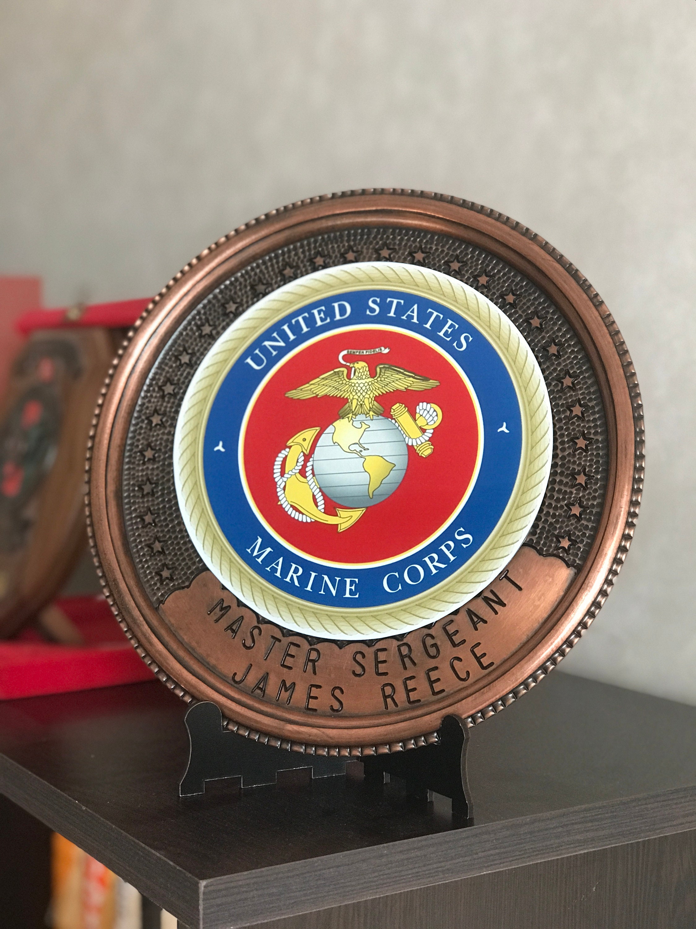 US Military Patches Plaque Sergeant Major Promotion and - Etsy