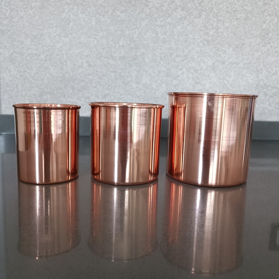 Handcrafted Small Copper Flower Planter Pot: Home Decor - Etsy