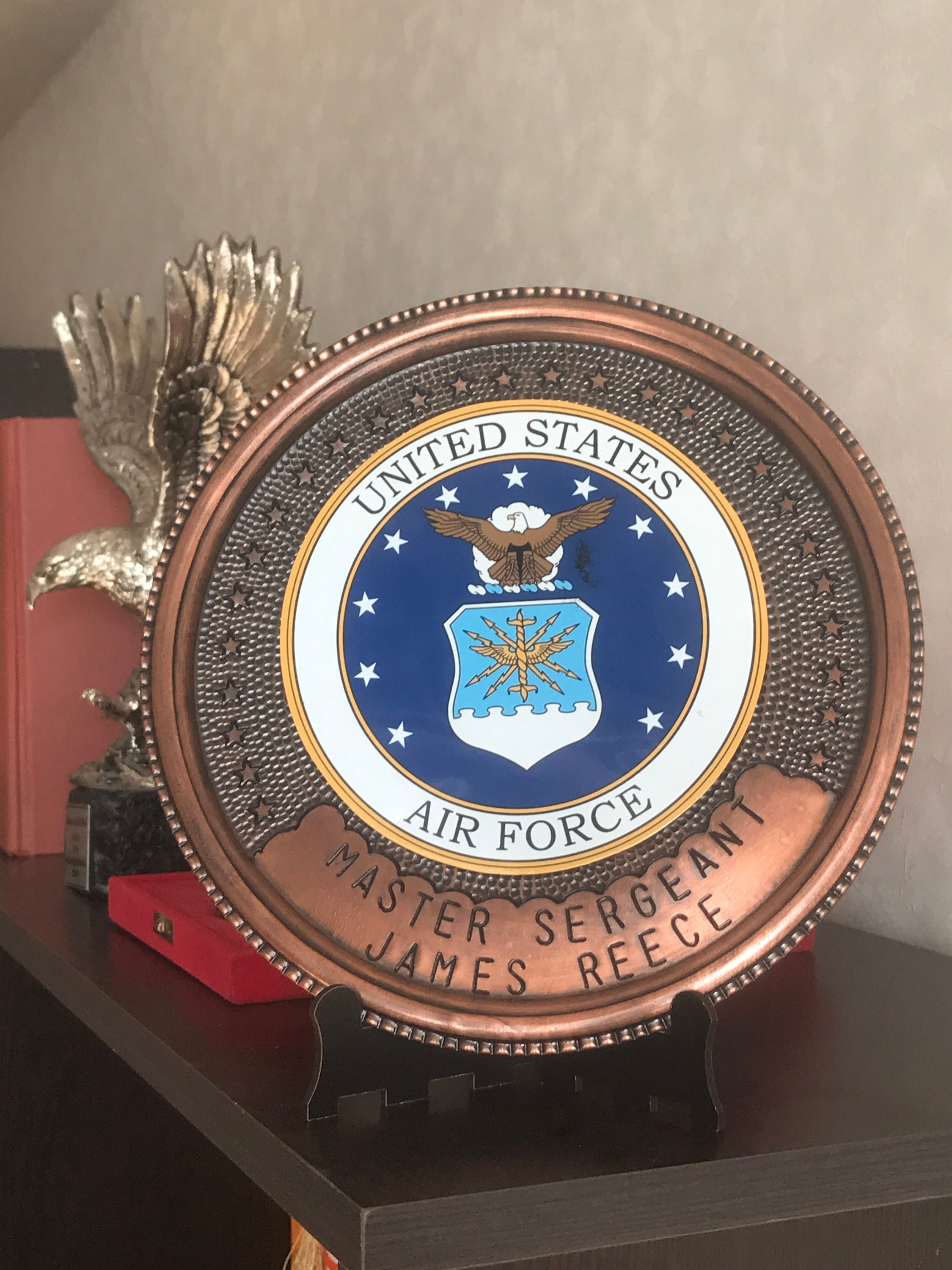 US Military Patches Plaque Sergeant Major Promotion and - Etsy