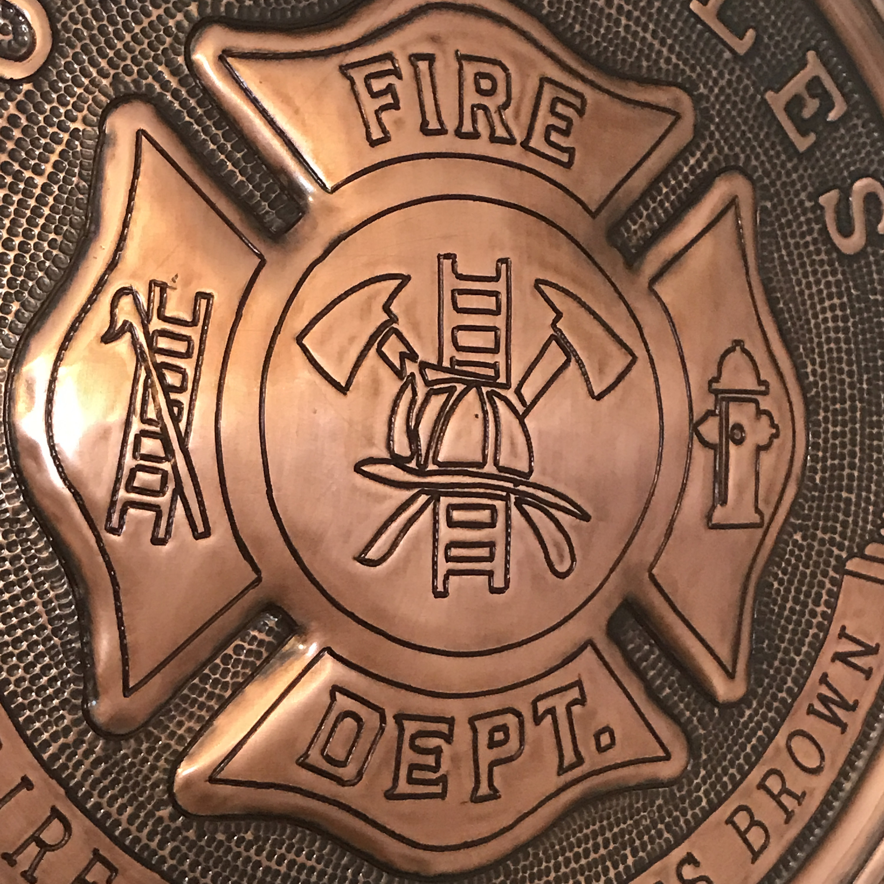 Personalized Firefighter Metal Sign, Fireman Wall Art, Fireman Home ...