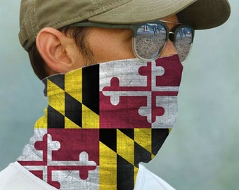 Maryland Flag Mask - Etsy