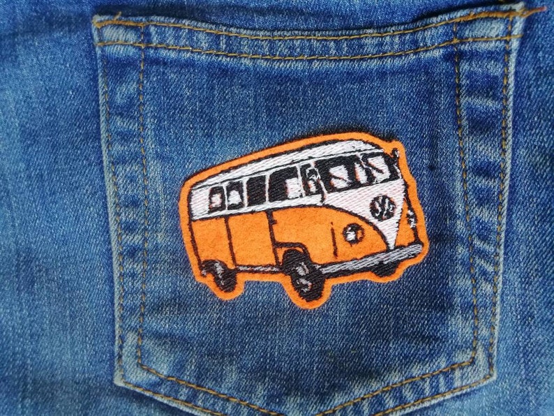 7.5 Iron-on Camper Van Patch - Etsy