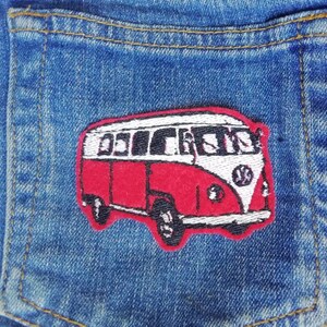 7.5 Iron-on Camper Van Patch - Etsy