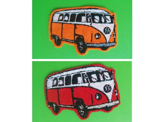 7.5 Iron-on Camper Van Patch | Etsy