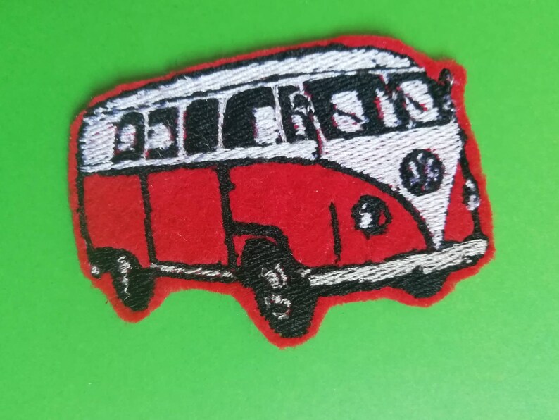 7.5 Iron-on Camper Van Patch - Etsy