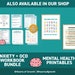 Mental Health Check in Poster | Daily Check in | Mental Health ...