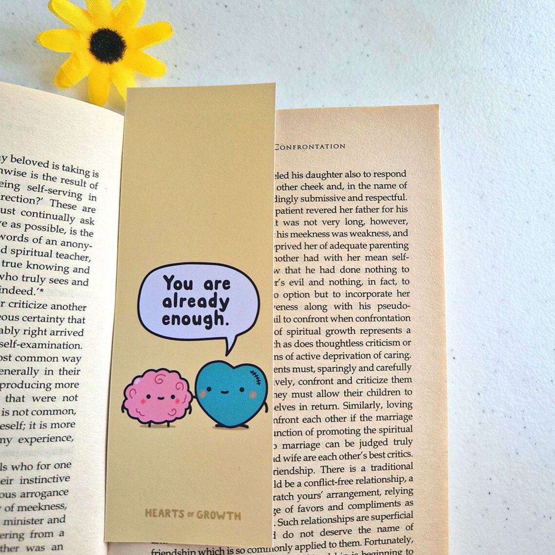 Cute Bookmark Self Care Mental Health Gifts Mental - Etsy UK