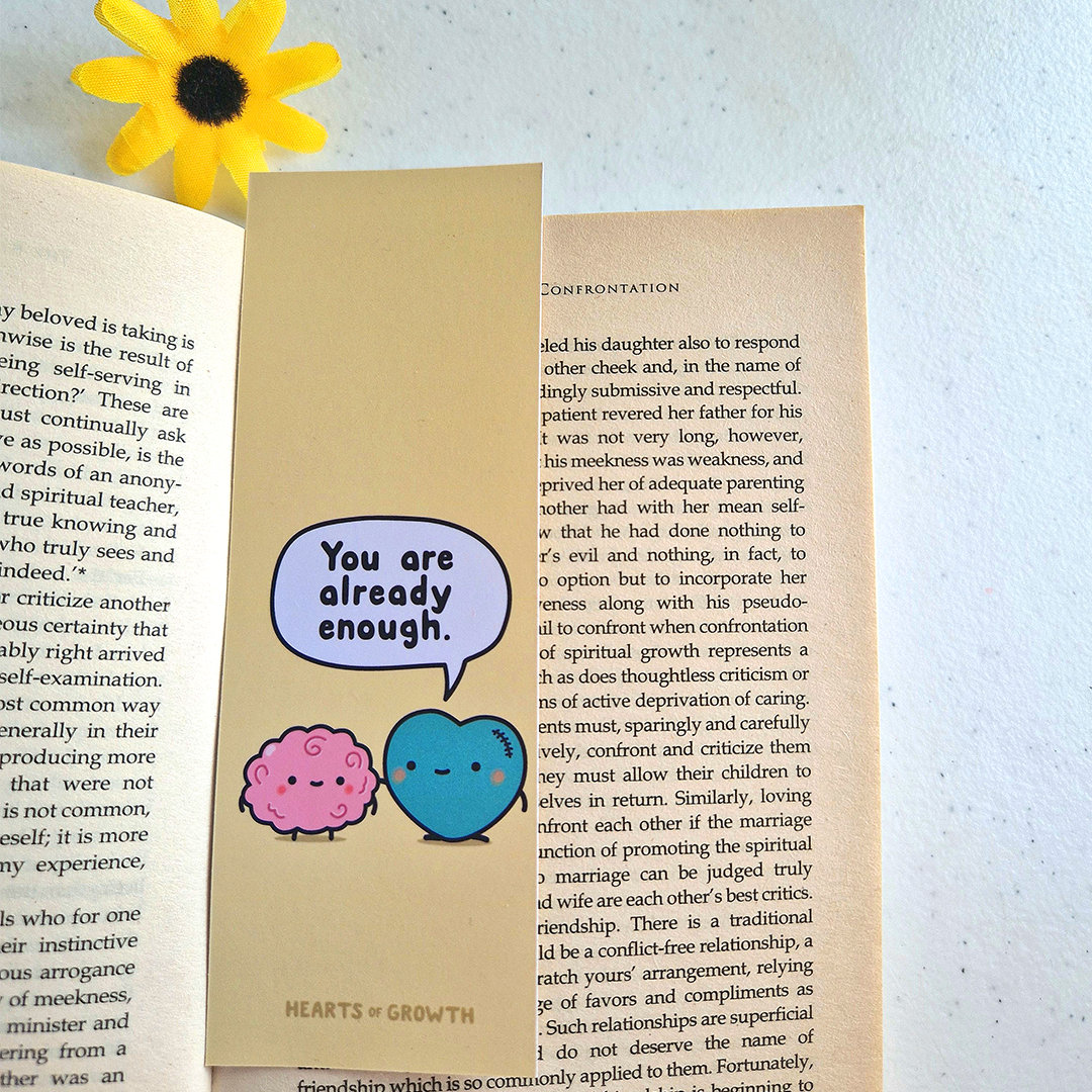 Cute Bookmark Self Care Mental Health Gifts Mental - Etsy