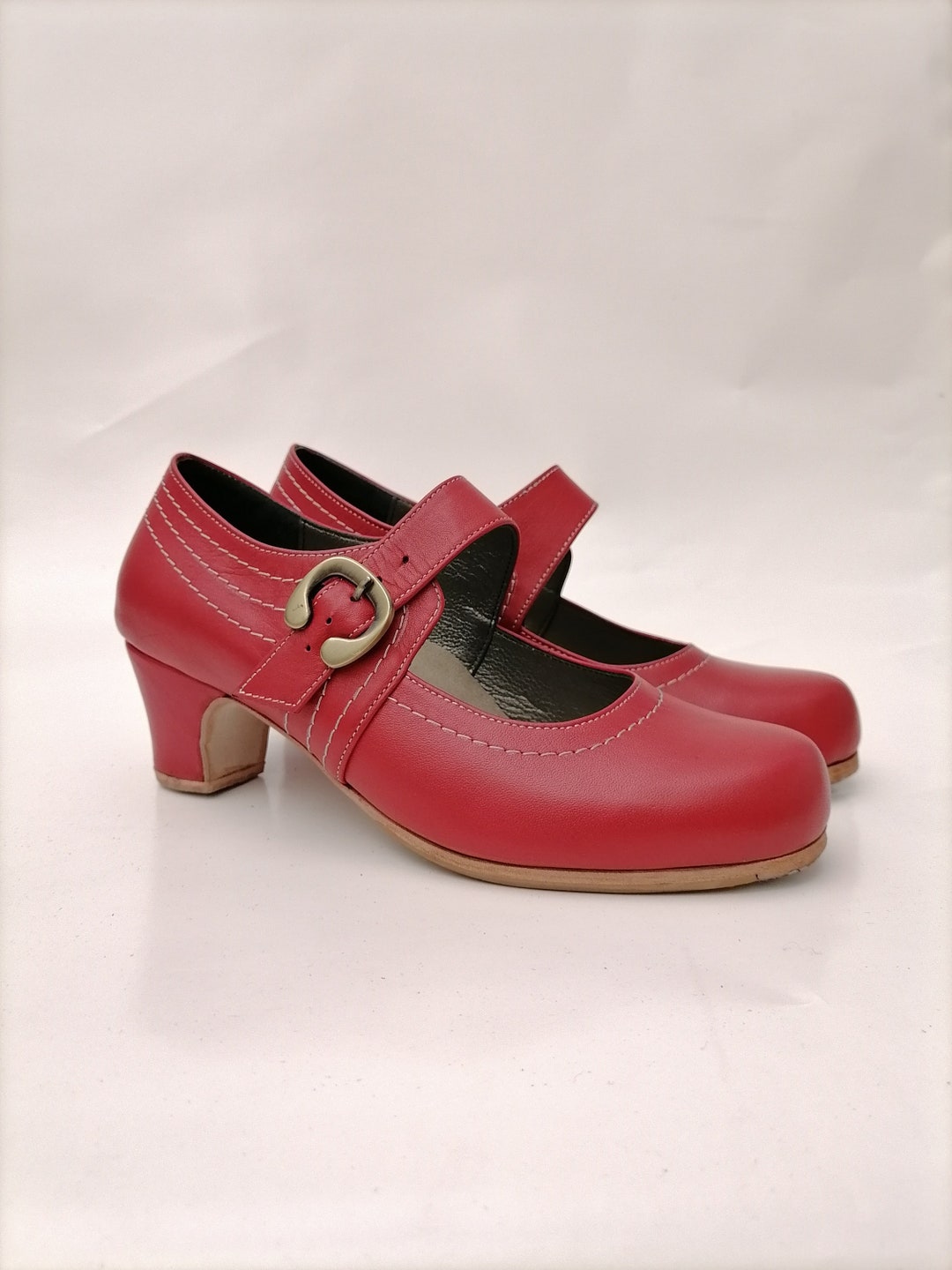 Professional Flamenco Dance Shoes, Custom, Handmade, Hornbeam, Studded ...