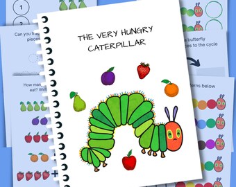 Busy Book Bundle, the Very Hungry Caterpillar Busy Book, Toddler Busy ...