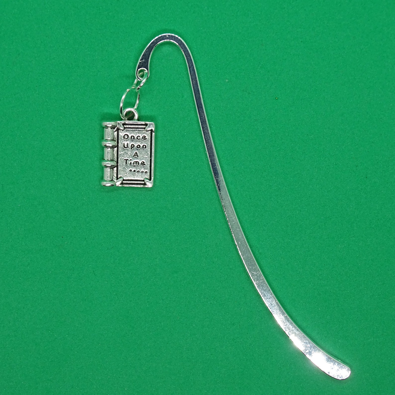 Book Hook Bookmark Reading Bookmark Silver Charm Birthday | Etsy