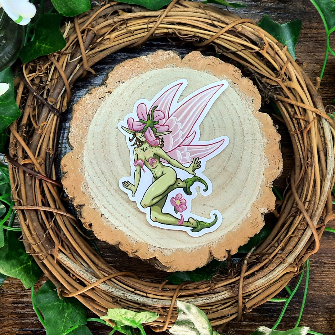 Fairy Sticker, Pixie Sticker, Fairy Girl Sticker, Fantasy Sticker - Etsy