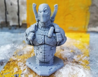 3d Printed Deadpool Figure - Etsy