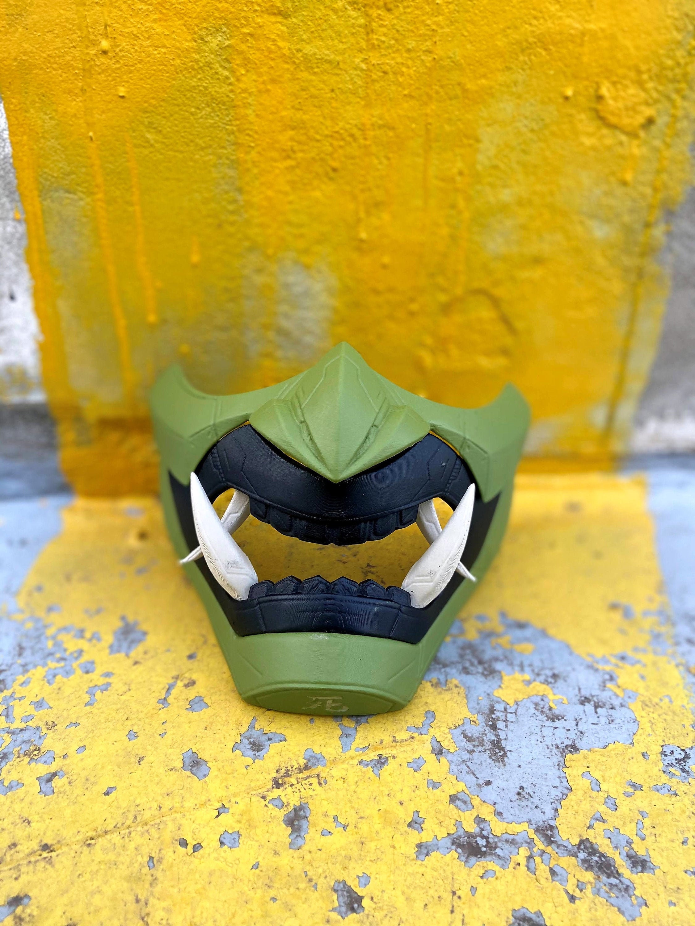 Green Power Ranger Samurai Mask