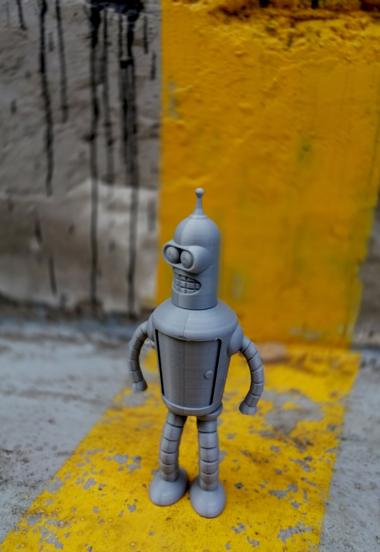 3D Printed Bender Robot. Futurama Fan Figurine. Bender Bending - Etsy