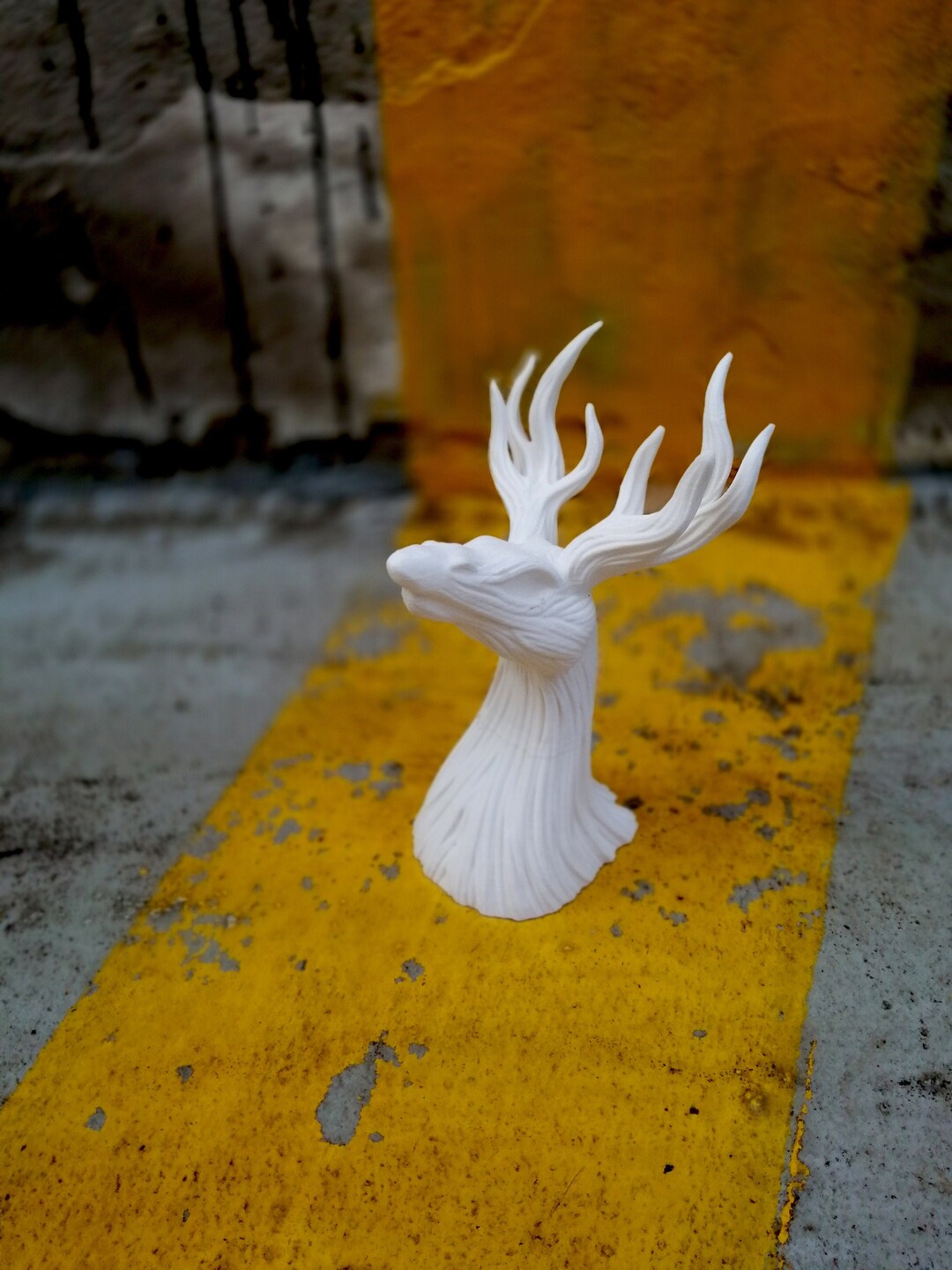 Deer Stag Dragon. Mythical Creature3d Printed Figure. - Etsy