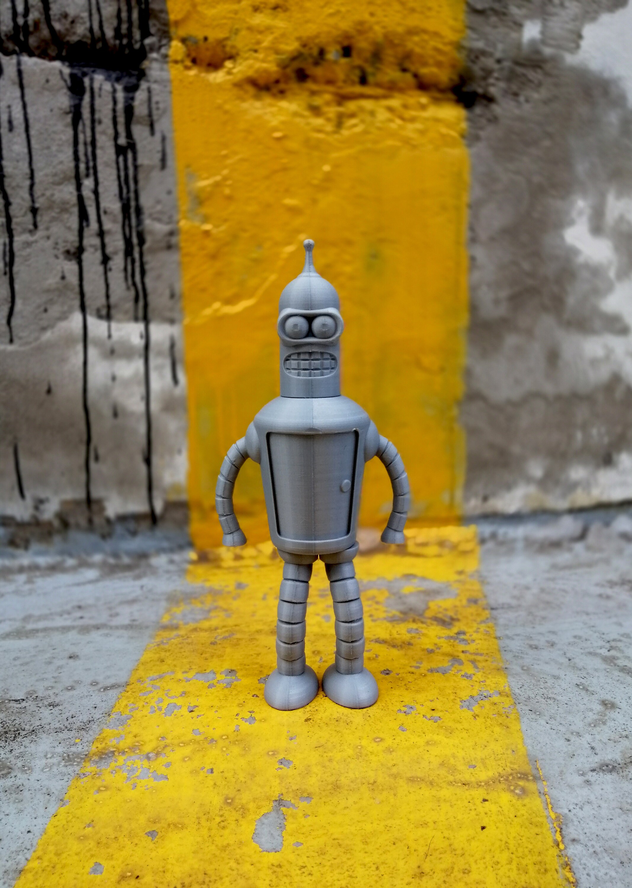 3D Printed Bender Robot. Futurama Fan Figurine. Bender Bending - Etsy UK